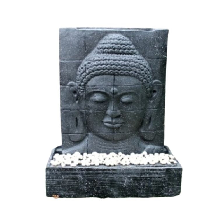 Buddha Face Cracking 130cm Water Fountain - L'atelier A Bali