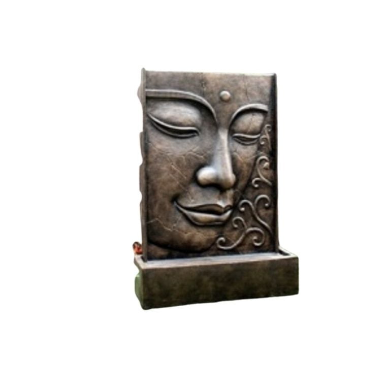 Buddha Face Water Fountain Crack 2mx150cm - L'atelier A Bali